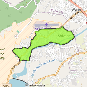 Shivane, Pune - Map, Pin Code, Locations, Photos, Property Overview ...