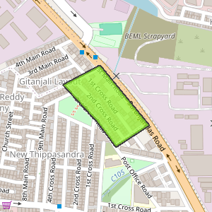 Geethanjali Layout, New Tippasandra, Bengaluru - Map, Pin Code ...