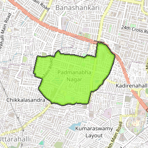 Padmanabhanagar, Bengaluru - Map, Locations, Photos, Property Overview ...