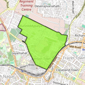 Benson Town, Bengaluru - Map, Pin Code, Locations, Photos, Property ...