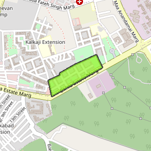 Kalkaji Extension, Block A 13, Kalkaji, Delhi - Map, Pin Code ...