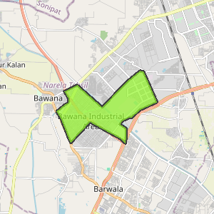 DSIIDC Industrial Area, Bawana, Delhi - Map, Pin Code, Locations ...