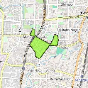 Mahavir Nagar, Kandivali West, Mumbai - Map, Pin Code, Locations ...
